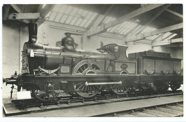 NORTH EASTERN RAILWAY - NER Steam Loco no.910 "The FLETCHER" Real Photo ...