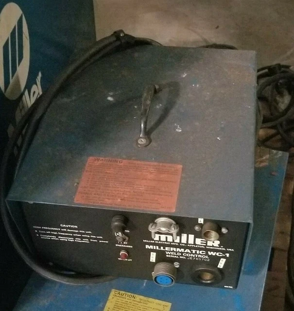 MILLER MILLERMATIC WELD Controller Model #: WC-1 £244.74 - PicClick UK