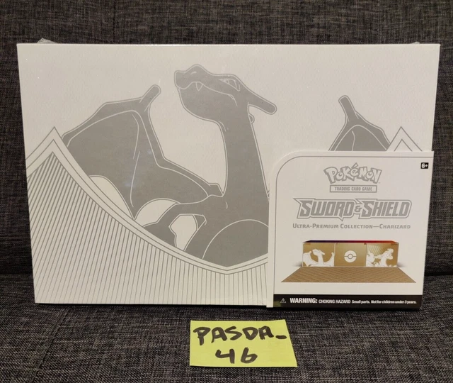 POKEMON TCG SWORD & SHIELD ULTRA PREMIUM COLLECTION CHARIZARD UPC BOX ...