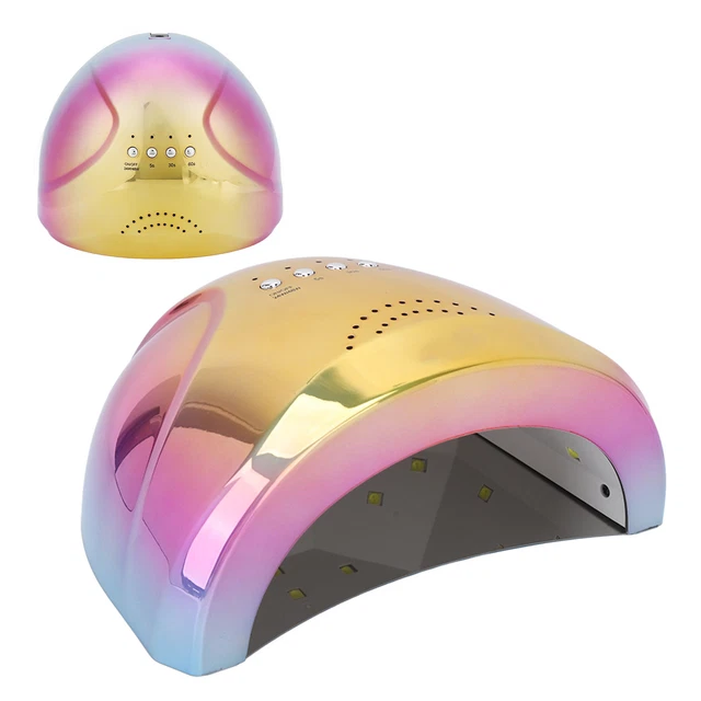 UV LED NAIL Lamp 48W Dual Light Source Infrared Induction Gel Polish ...