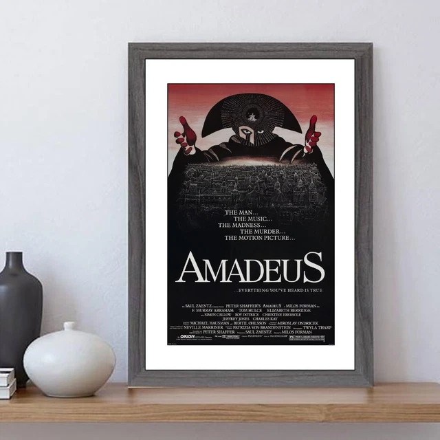 AMADEUS MOVIE POSTER Repro A4 Size Mounted £6.50 - PicClick UK