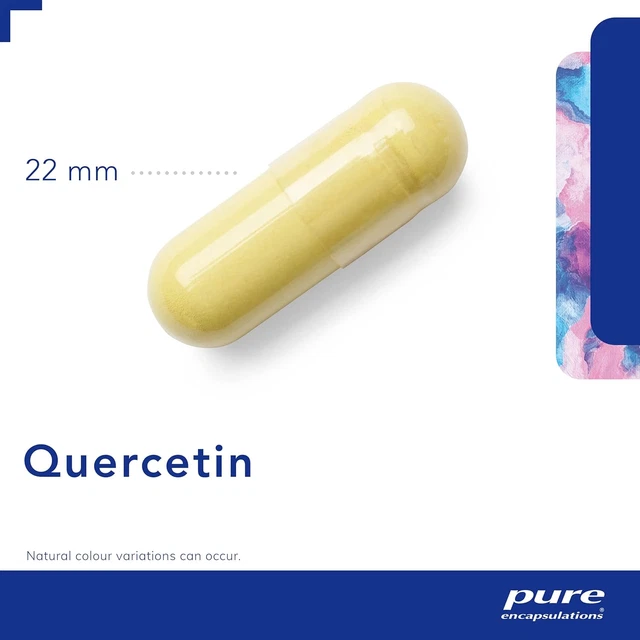 PURE ENCAPSULATIONS QUERCETIN 250Mg - Natural Plant-Source Pure ...