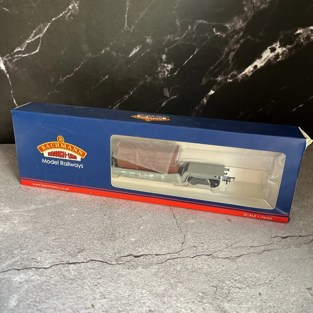 BACHMANN 33-878A - 45 Ton Bogie Well Wagon LMS Grey - OO Gauge £28.00 ...
