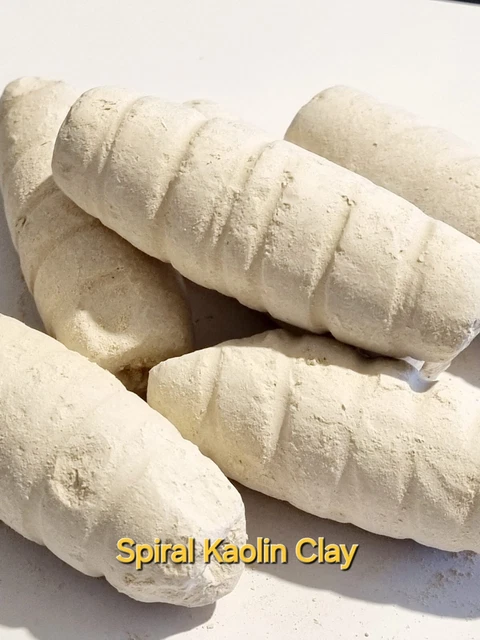 EDIBLE CLAY AFRICAN Spiral Kaolin Clay Edible Clays £19.99 - PicClick UK