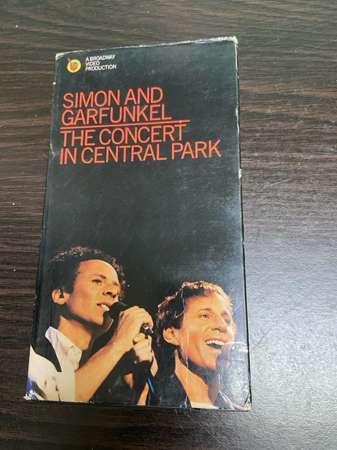 SIMON AND GARFUNKEL The Concert in Central Park 1991 CBS FOX VHS £8.98 ...
