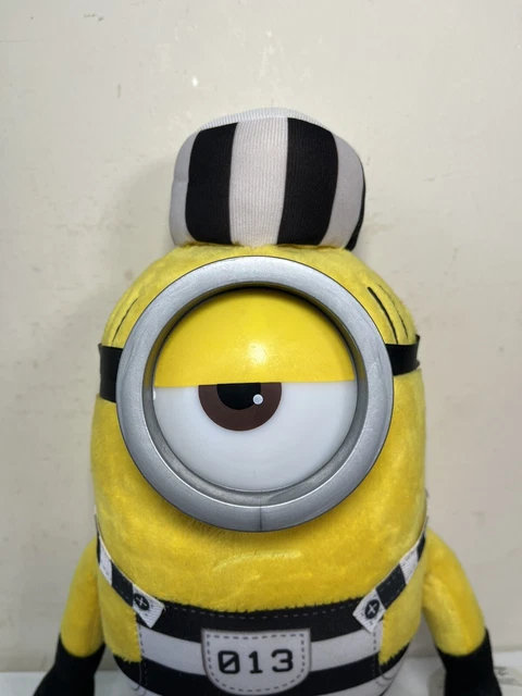 MINION PLUSH STUFFED Toy Jail/Prison Inmate Despicable Me 3 With Tag £ ...