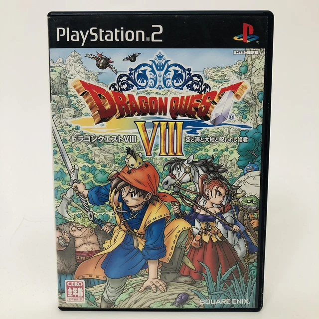 DRAGON QUEST VIII: Journey of the Cursed King (Sony PlayStation 2 PS2 ...