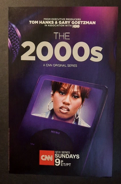 CNN &THE 2000'S& Original Television Series Missy Elliott - Print Ad/Ad ...
