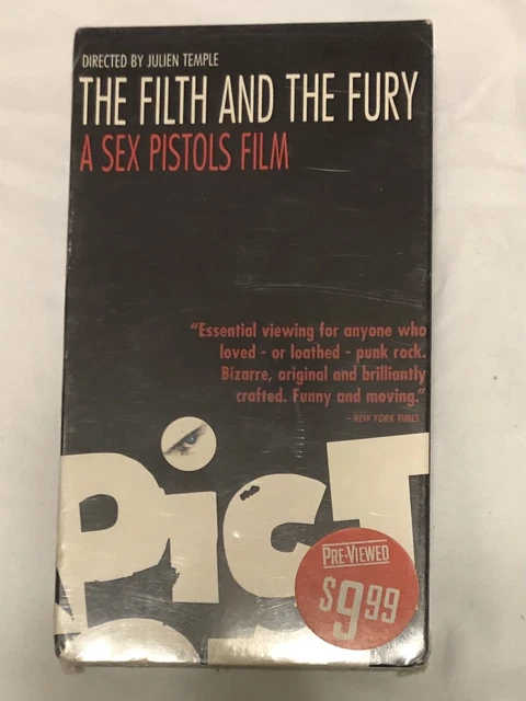 Film Vhs The Filth And The Fury A Sex Pistols Flambant Neuf Scellé Eur