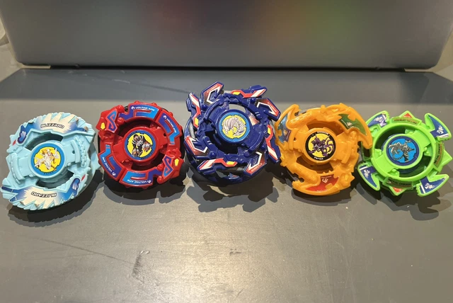 BEYBLADE ORIGINAL KERBEROUS Cyber Dragoon Voltaic Ape Metal Driger £169 ...