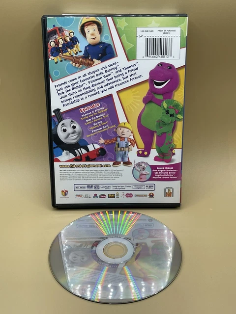 BEING A FRIEND HIT Favourites DVD By Bob the Builder Thomas Barney ...