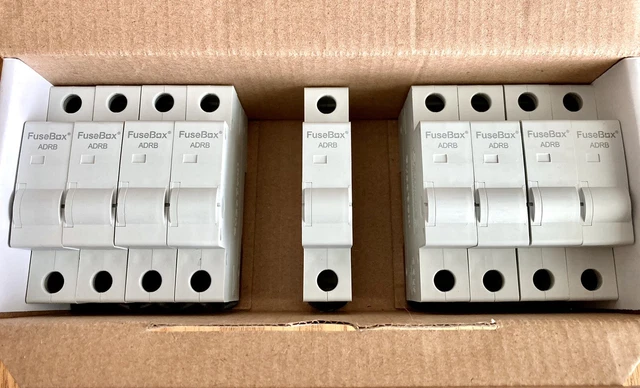 FUSE BOX ADRB MCB Full Module Blanks £18.99 - PicClick UK