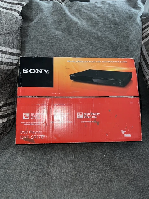 SONY DVP-SR170 COMPACT DVD/CD Disc Player With Remote £24.99 - PicClick UK