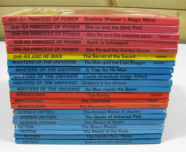 LADYBIRD BOOKS, MOTU, SHE-RA, BraveStarr, Sci-Fi - First Editions. FREE ...