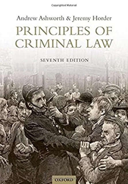 PRINCIPIOS DE CRIMINAL Ley De Andrew,Horder,Jeremy EUR 6,05 - PicClick IT