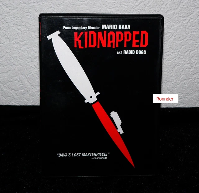 KIDNAPPED AKA RABID Dogs DVD von Mario Bava - RC 1 - kein dt. Ton - EUR ...