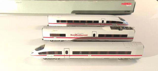 MÄRKLIN H0 37780 Triebwagen-Zug ICE 3 InterCityExpress BR 406 der DB ...