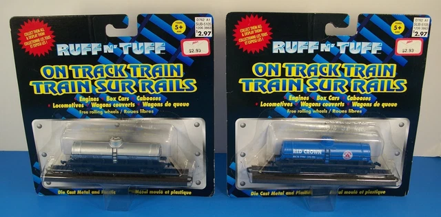 MAISTO- RUFF N' Tuff On Track Train-Southern Pacific & Red Crown Tank ...