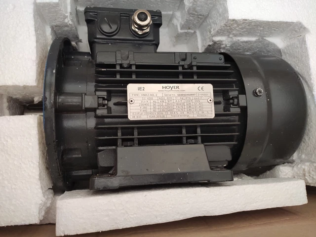 HOYER MARINE THREE Phase Motor Face mount 2.2Kw 3HP 2850RPM £180.00 ...