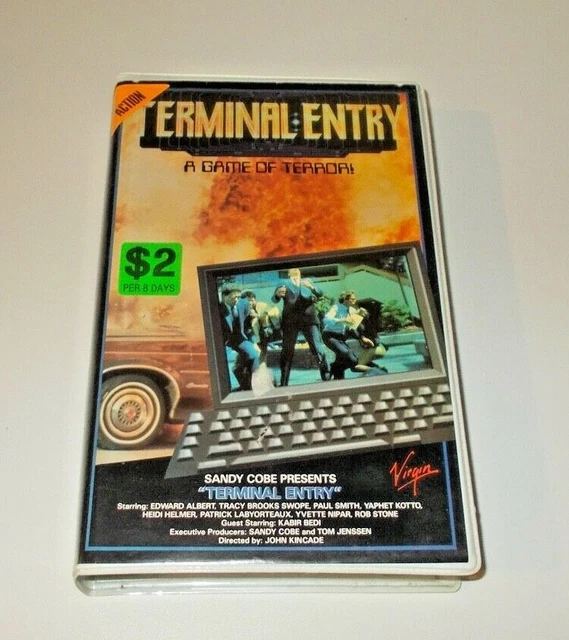 TERMINAL ENTRY VHS Pal 1986 Virgin £26.05 - PicClick UK