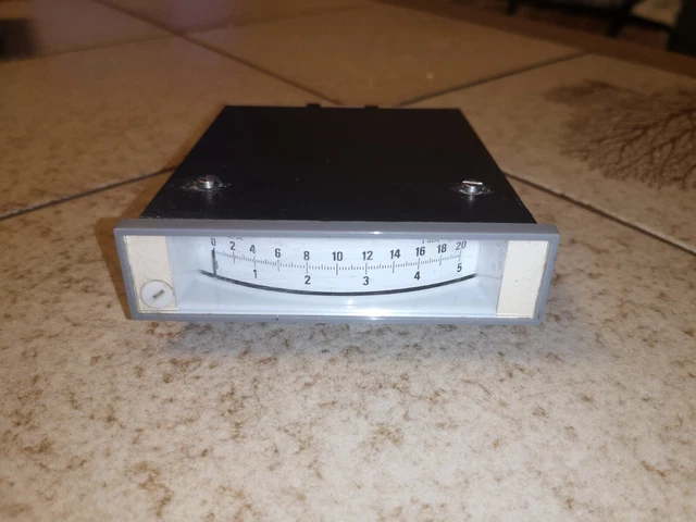 GOSSEN ANALOG ANZEIGE 1mA Stromanzeige, Ampereanzeige EUR 5,99 ...