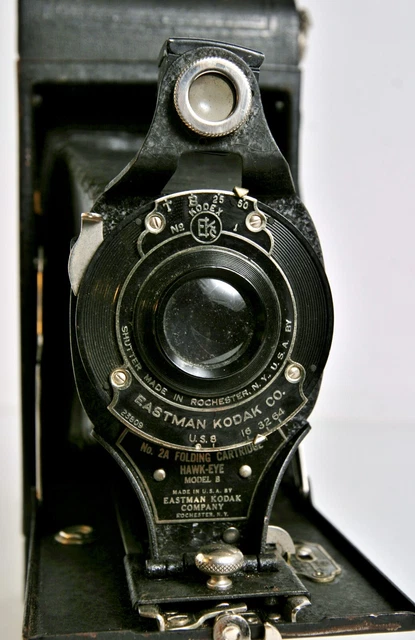 EASTMAN KODAK CO./NO. 2A Folding Cartridge /Hawk Eye/Model B Vintage ...