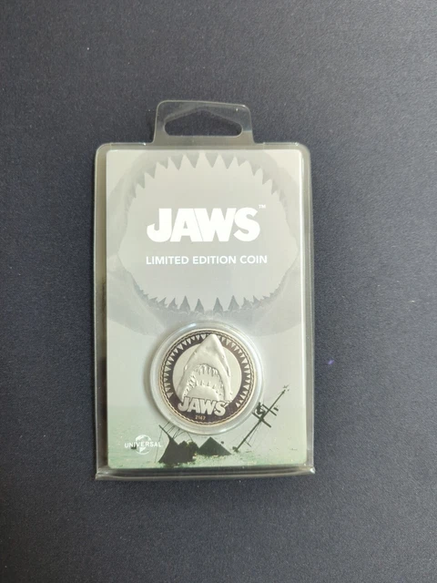 OFFICIAL UNIVERSAL JAWS Limited Edition Silver Coin No. 2147 £11.50 ...