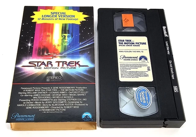 STAR TREK THE Motion Picture Special Longer Version VHS 1993 £6.35 ...