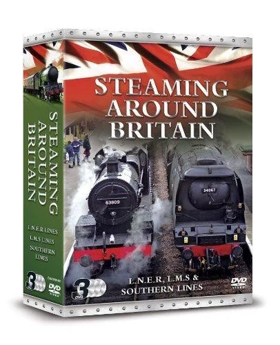 STEAMING AROUND BRITAIN: Lms, Lner And Southern Lines [DVD] £4.41 ...