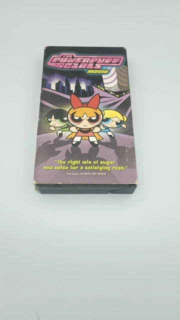 THE POWERPUFF GIRLS Movie. VHS Tape. 2002 Tested £17.74 - PicClick UK