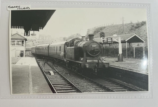 RAILWAY LOCOMOTIVE PHOTOGRAPH- Barry Island Station - A371 £3.50 ...