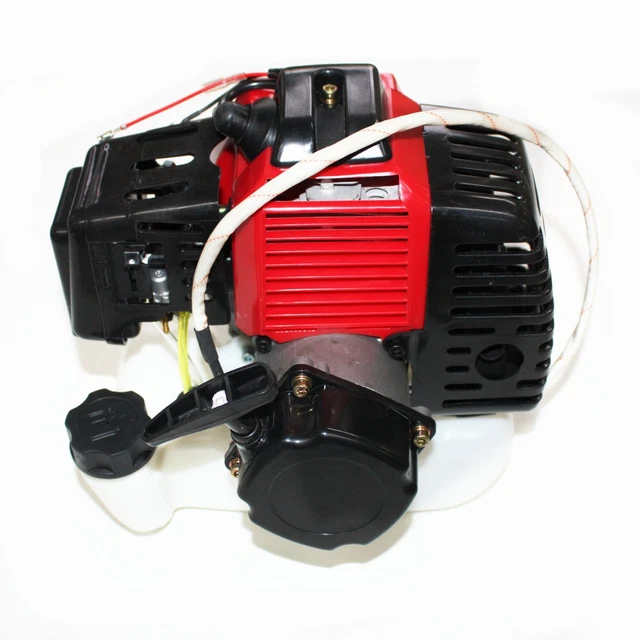 49CC 2 STROKE Electric + Pull Start Engine Motor Pocket Scooter Chopper ...