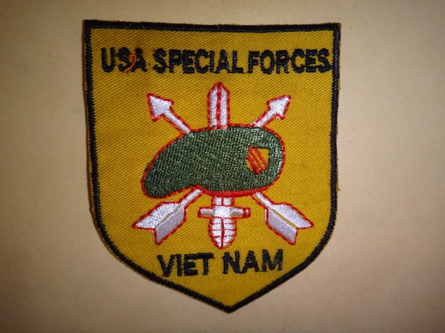 VIETNAM WAR PATCH US 5th Special Forces Group COMBINED STUDIES DIVISION ...