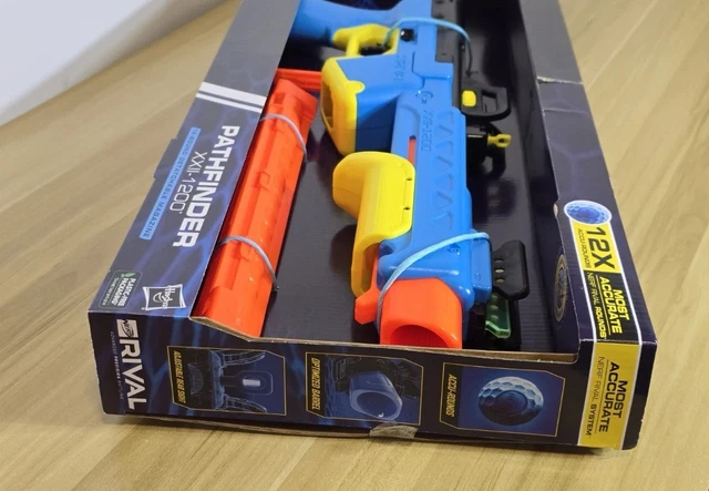 NERF RIVAL PATHFINDER XXII-1200 Blaster + 12 Accu-Rounds £21.50 ...