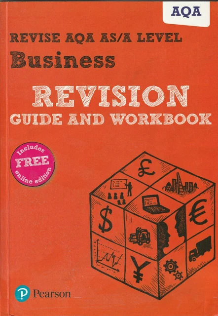 REVISE AQA AS/A Level Business Revision Guide And Workbook £4.95 ...