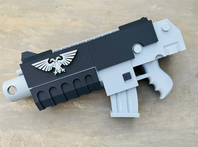 SPACE MARINE MKIV Bolter 3D printed kit - Cosplay, Life Size ...