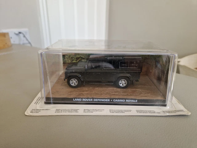 JAMES BOND CARS Collection #85 Land Rover Defender Casino Royale £18.40 ...