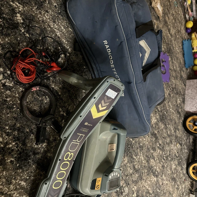 REFURBISHED RADIODETECTION RD8000 PDL + TX10 Transmitter £1,299.40 ...