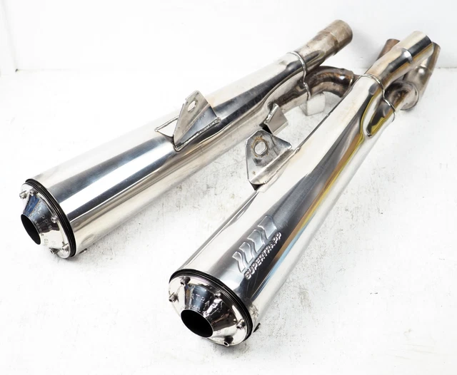 SUPER TRAPP 85-07 Yamaha V Max Vmax 1200 VMX12 Échappement Silencieux ...