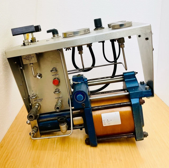 SC HYDRAULIC ENGINEERING GB-75 Air Driven Gas Booster Pump Ratio 75:1 ...