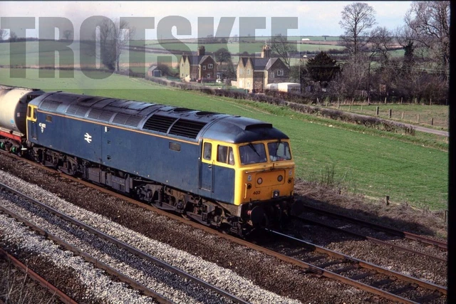 35MM SLIDE BR British Rail Diesel Loco Class 47 47402 Melton Ross 1992 Orig £4.98 - PicClick UK