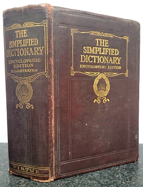 THE WINSTON SIMPLIFIED Dictionary , Encyclopedic Edition Illustrated £ ...