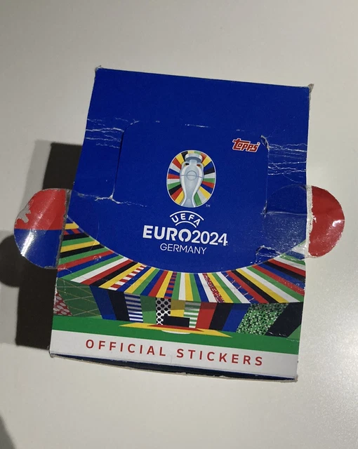 ADESIVI UFFICIALI UEFA EURO 2024 Germania confezione da 100 confezioni ...