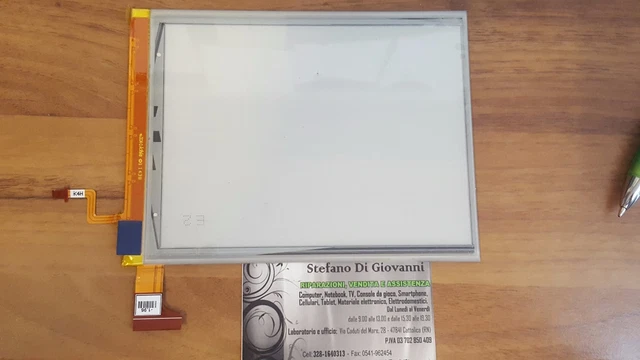 SCREEN LCD DISPLAY KOBO Aura H2O K20 ED068TG1 (Lf) -55 New Original ...