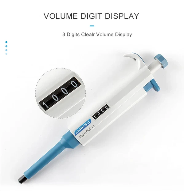 LABORATORY PIPETTE ADJUSTABLE Channel Digital Micropipette With ...
