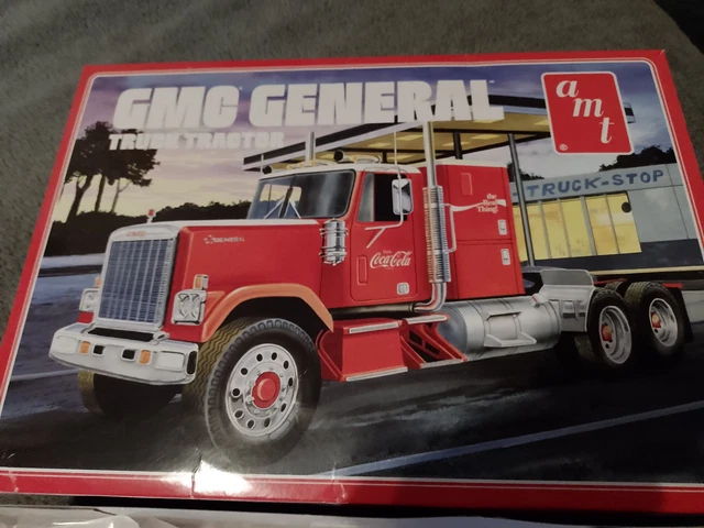 AMT 1/25 GMC General Model Truck Kit. Coca Cola £52.68 - PicClick UK