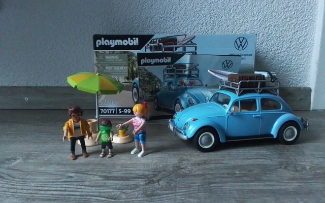 PLAYMOBIL VOLKSWAGEN KÄFER 70177 52 Stück mit Originalverpackung EUR 20 ...