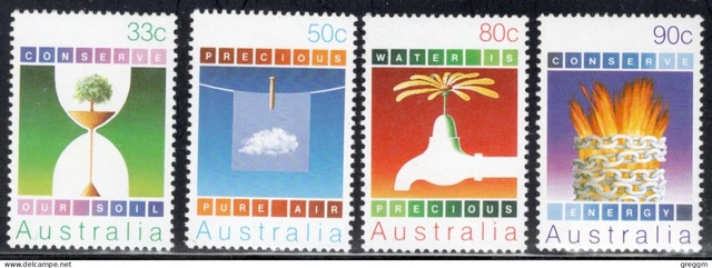 AUSTRALIA 1985 SET of stamps for Environment Protection in unmounted ...