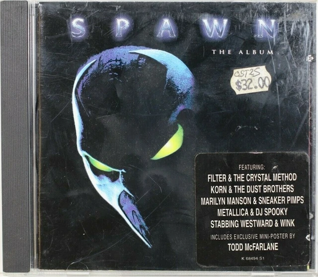 SPAWN (THE ALBUM) Korn, Metallica, Marilyn Manson, Mansun - CD (C1454 ...