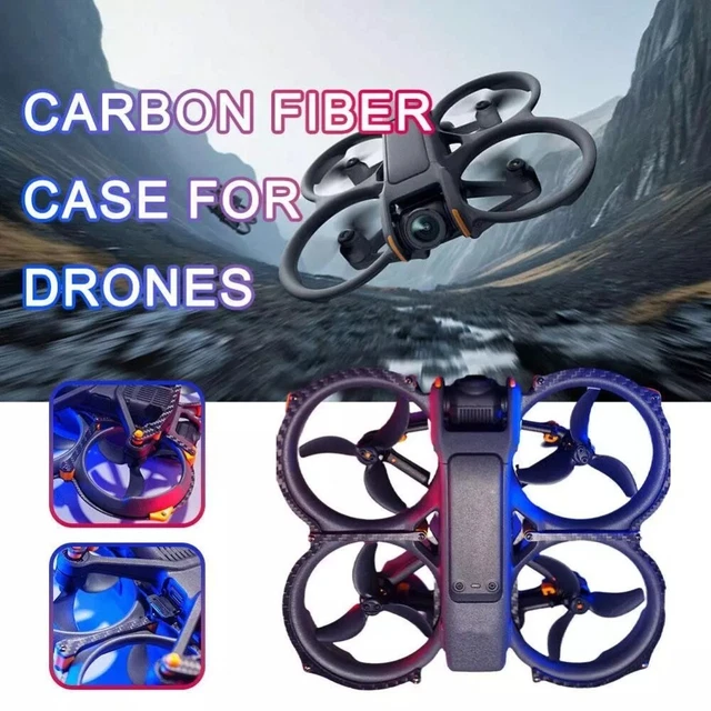 CARBON FIBER DRONE Guard Armor Exoskeleton Arm Protection Kit for Dji ...